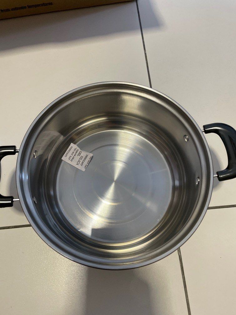 PHILIP Stainless steel induction pot, TV & Home Appliances, Kitchen ...