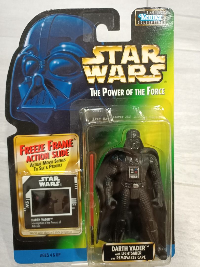 Star Wars POTF 3.75" Darth Vader ATAT Driver Pote Snikin Freeze Frame ...