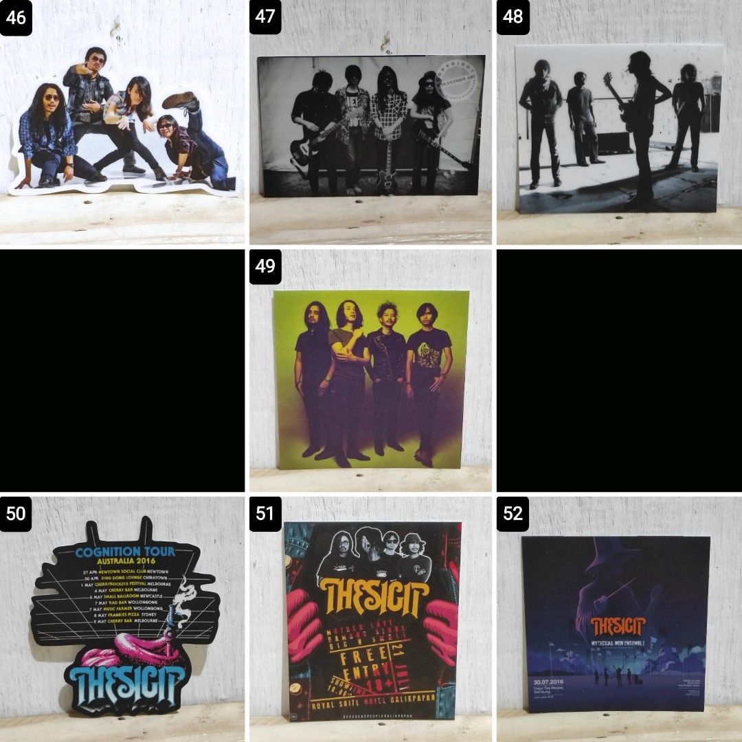 Stiker THE SIGIT (Bahan Vinyl) Rock N Roll Band, Barang Yang Dicari di ...