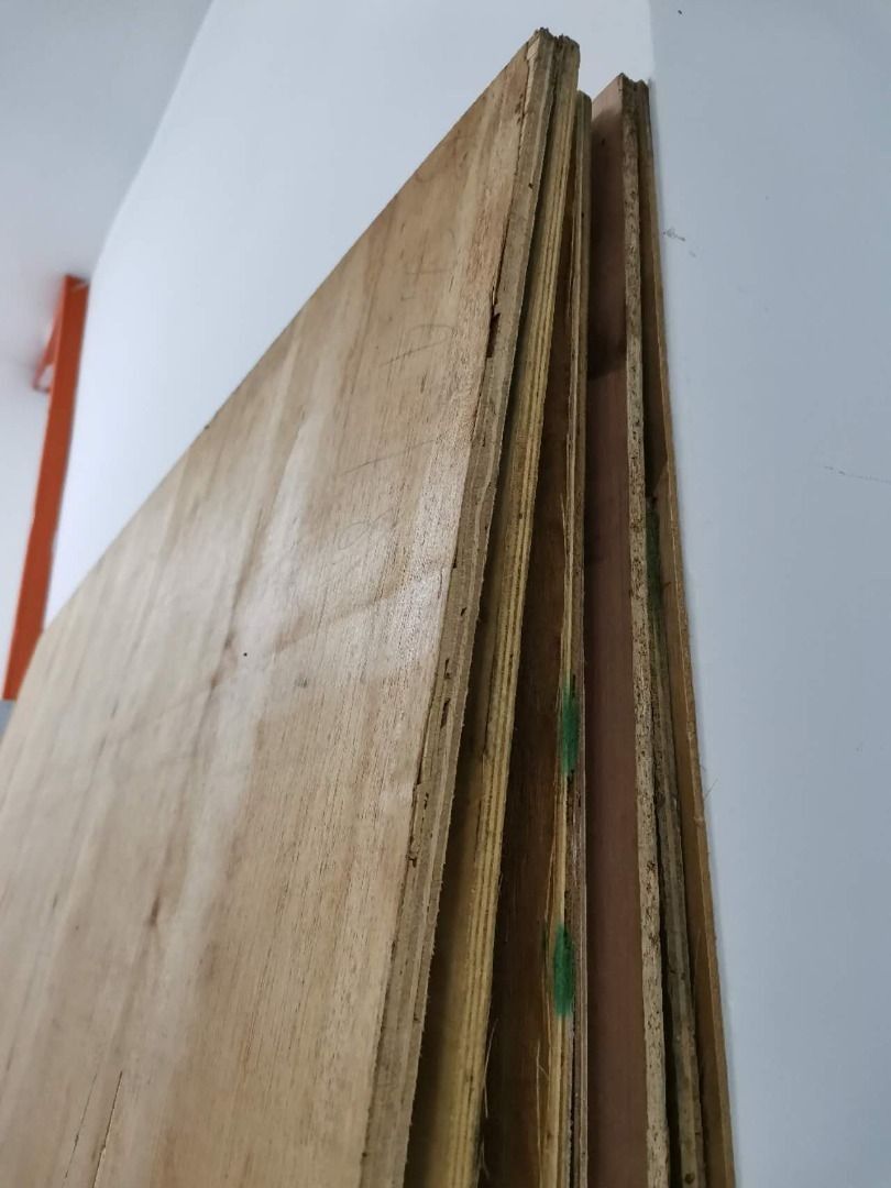 STOCK CLEARANCE (4ft x 8ft)5.2mm Plywood Timber Panel Wood Board Sheet ...