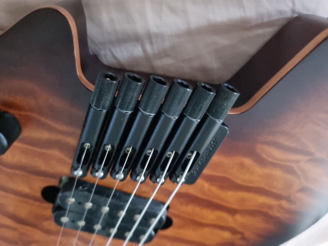 Strandberg Boden Standard Bengal Burst Fixed Bridge, Hobbies & Toys ...