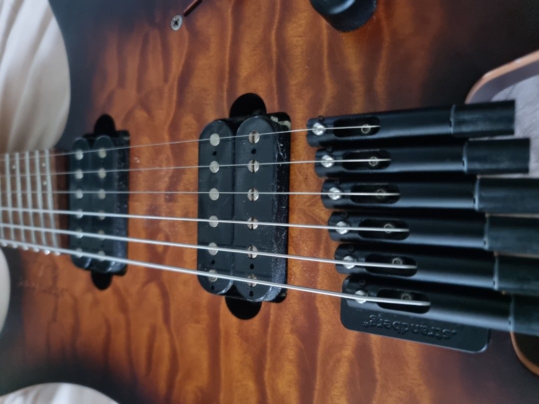 Strandberg Boden Standard Bengal Burst Fixed Bridge, Hobbies & Toys ...