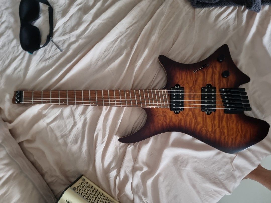 Strandberg Boden Standard Bengal Burst Fixed Bridge, Hobbies & Toys ...