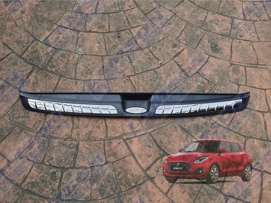 Suzuki Swift 3rd Generation 2019 - 2022 Rear Step Sill Bumper ...