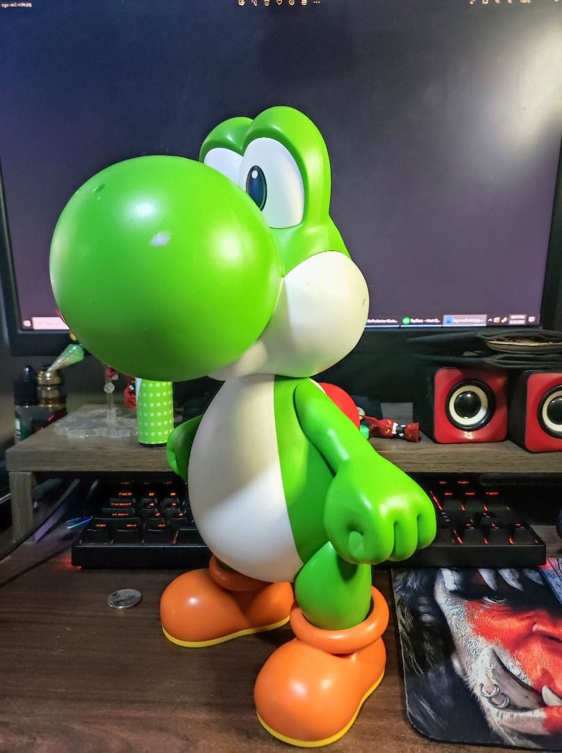 Taito Super Mario Yoshi Action Figure Big Scale on Carousell