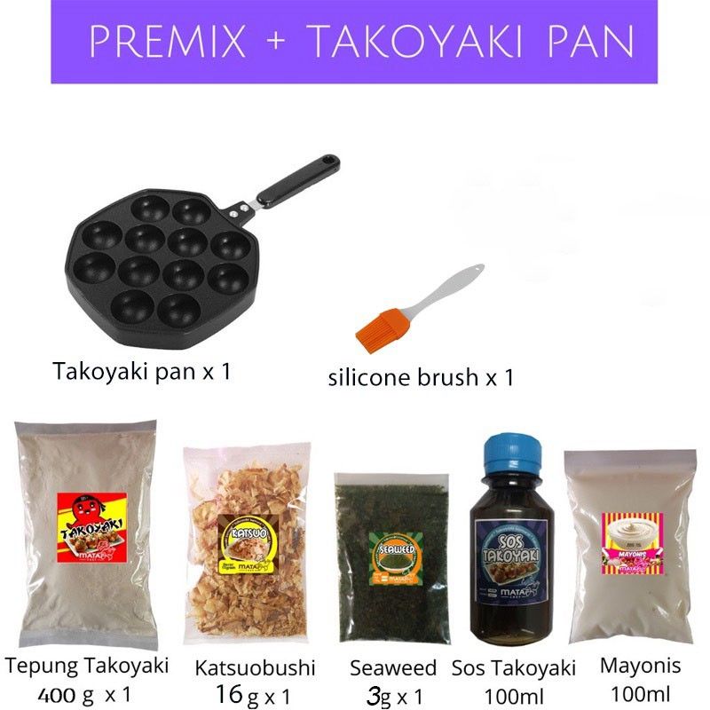 TAKOYAKI PACKAGE SET, Food & Drinks, Packaged & Instant Food on Carousell