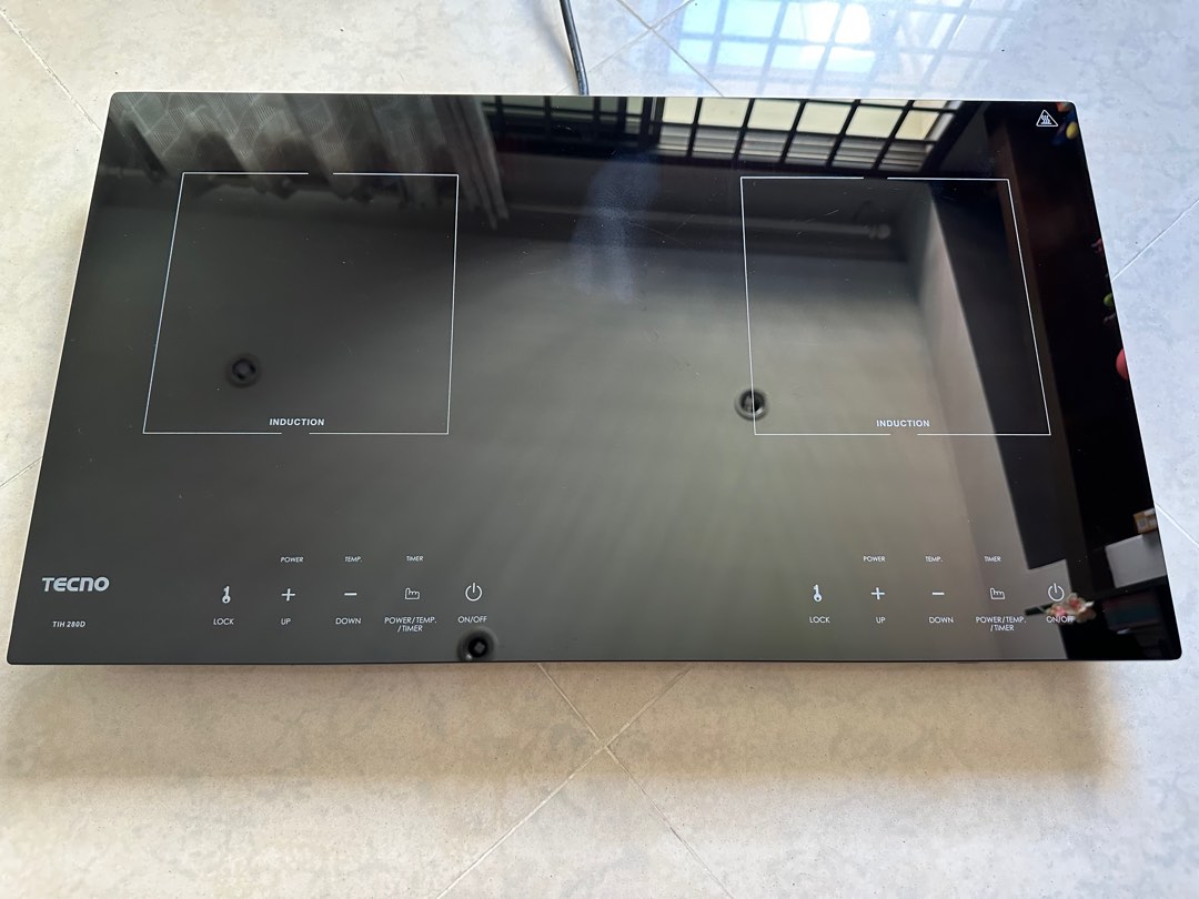 Tecno TIH 280D Induction Hob, TV & Home Appliances, Kitchen Appliances ...