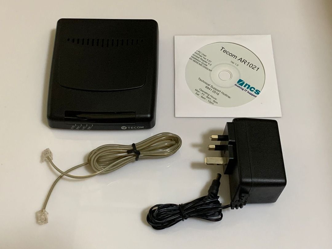 Tecom ADSL Modem (AR1021), Computers & Tech, Parts & Accessories, Networking on Carousell