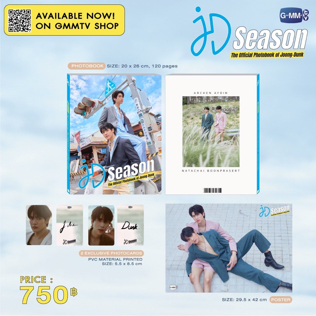 Thai bl merch [ Joongdunk photobook Firstkhaotung Finally begin ...