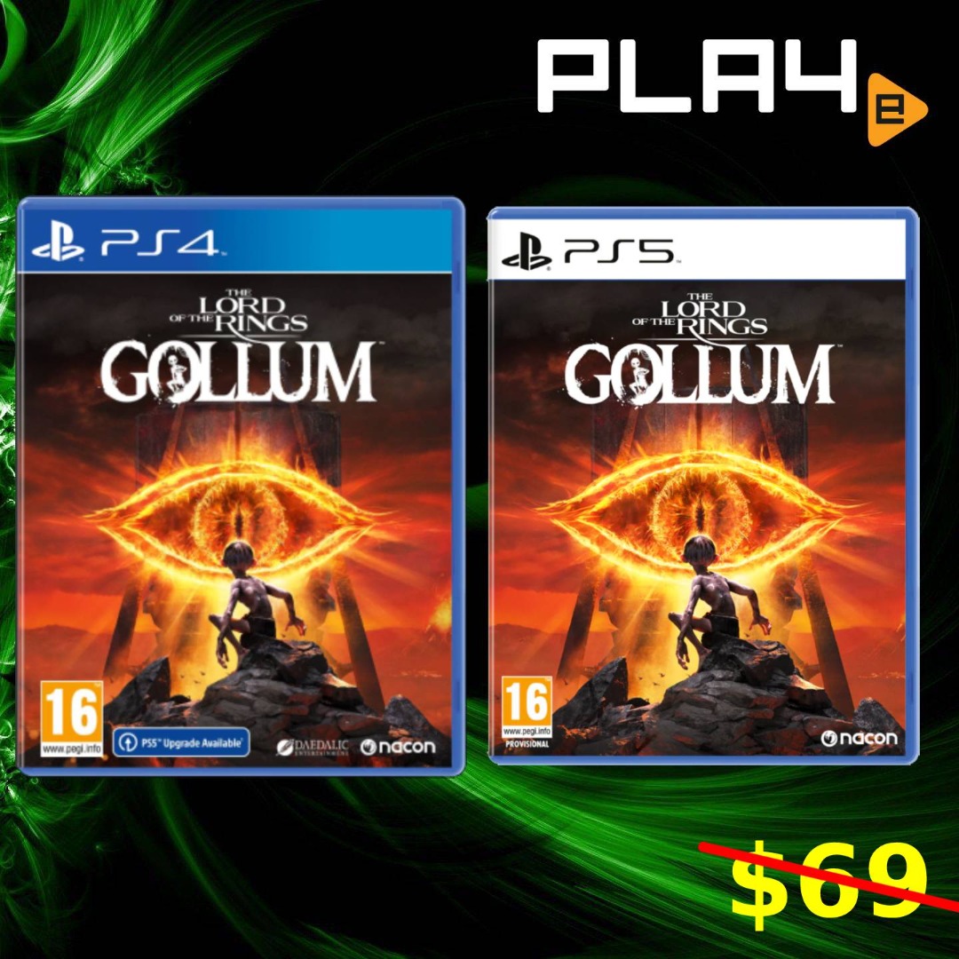 The Lord of the Rings Gollum Brand New (PS4/PS5), Video Gaming, Video ...