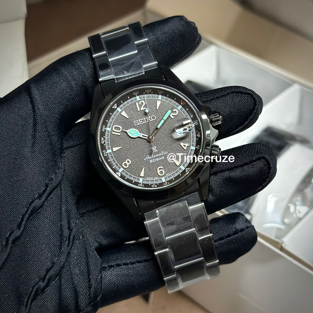 [Time Cruze] Seiko Prospex Alpinist SPB337J1 Black Series Limited ...