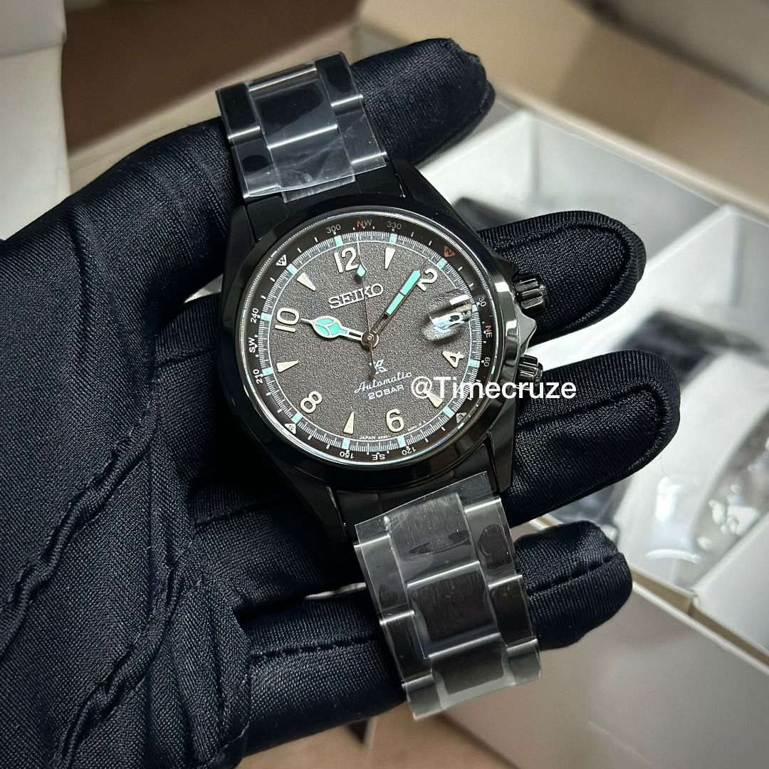 [Time Cruze] Seiko Prospex Alpinist SPB337J1 Black Series Limited ...