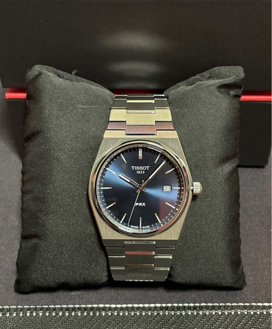 Tissot PRX - 40mm Blue, Men's Fashion, Watches & Accessories, Watches ...