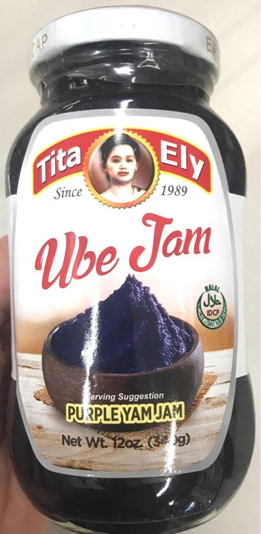 Tita Ely Ube Jam 340g Purple Yam Jam 12oz for halo halo desserts, Food ...