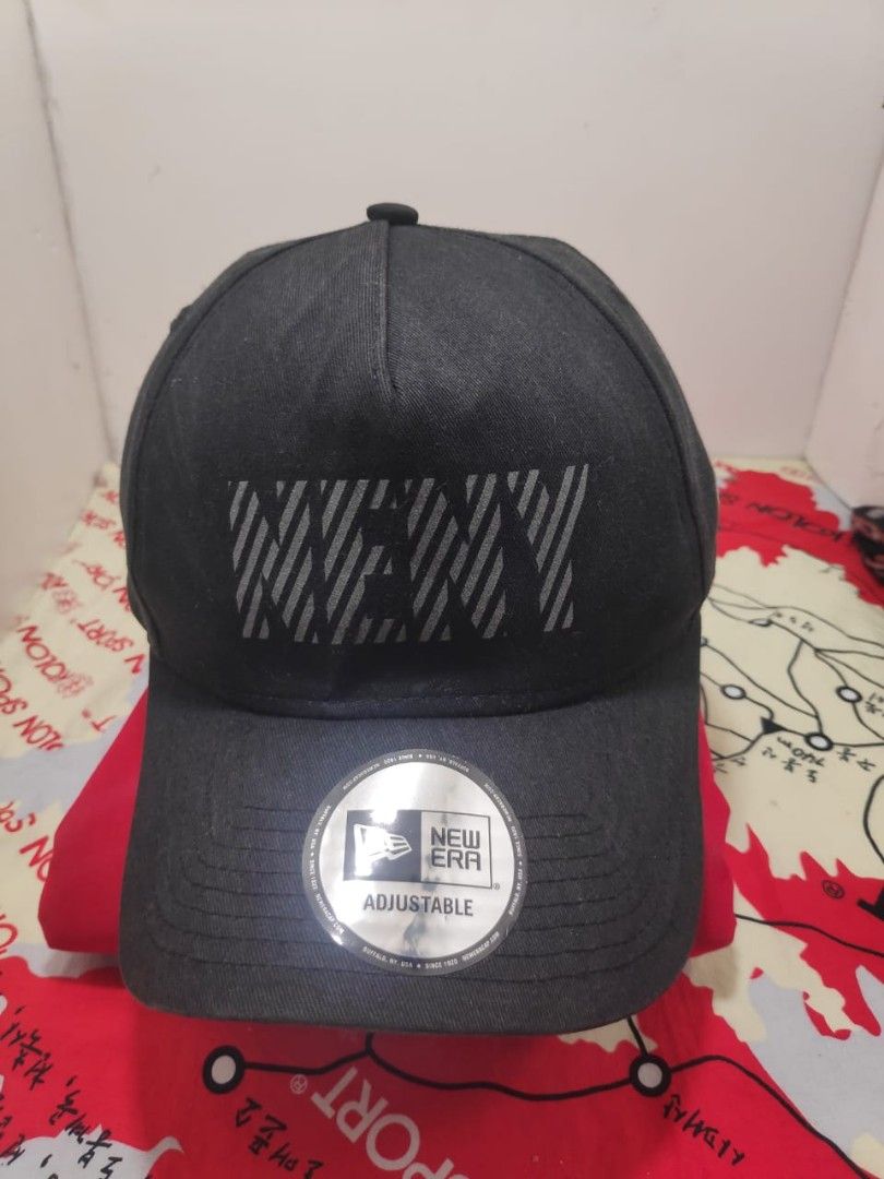 Topi New Era Logo NENY Original, Fesyen Pria, Aksesoris, Topi di Carousell