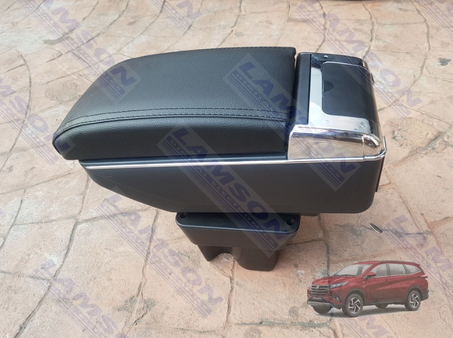 Toyota Rush 2018 - 2022 Console Box Black Stitch, Car Parts ...
