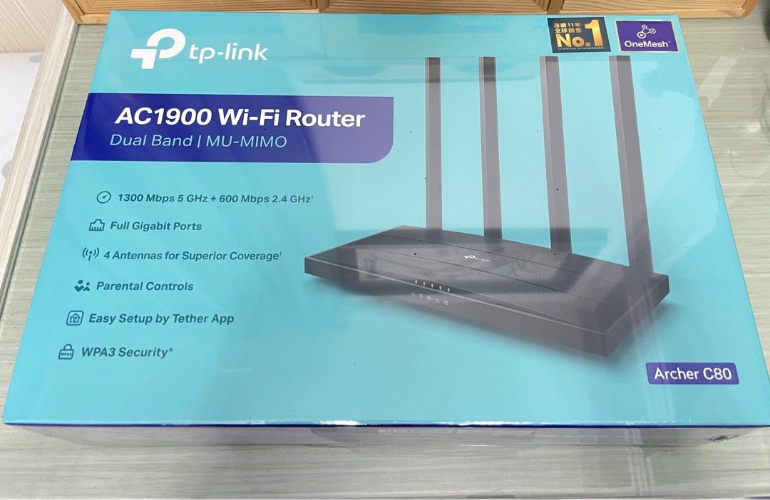 TP-LINK C1900 Wi-Fi Router, 電腦＆科技, 電腦周邊及配件, Wifi及上網相關產品 - Carousell