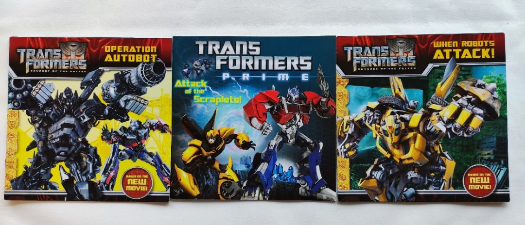 TRANSFORMERS : 1) Attack of the Scraplets! 2) Operation Autobot 3) When Robots Attack!, 興趣及遊戲 ...