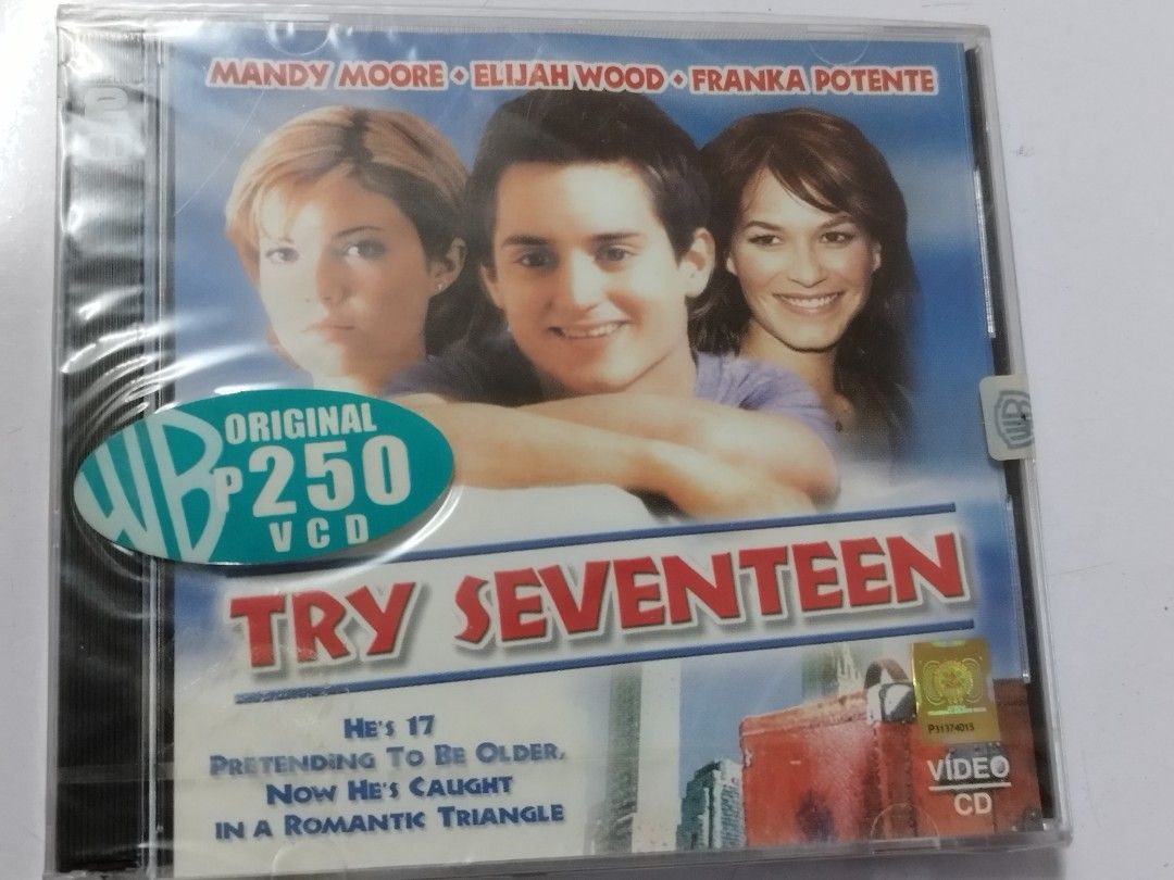 try seventeen mandy moore elijah wood original VCD ( RARE ) CD DVD Bluray Limited release " A ...