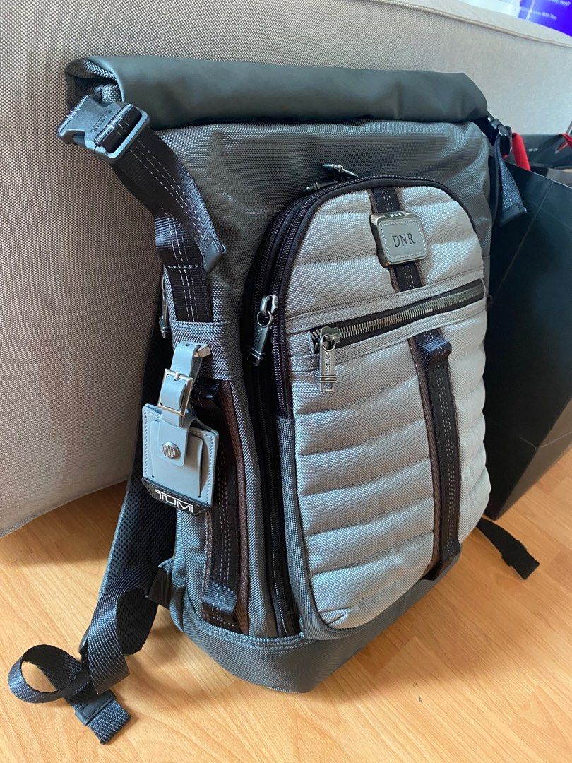 TUMI Alpha Bravo Ally Backpack, Fesyen Pria, Tas & Dompet , Ransel di Carousell