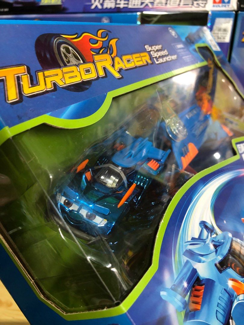 Turbo Racer Blaster Blue, Hobbies & Toys, Toys & Games on Carousell
