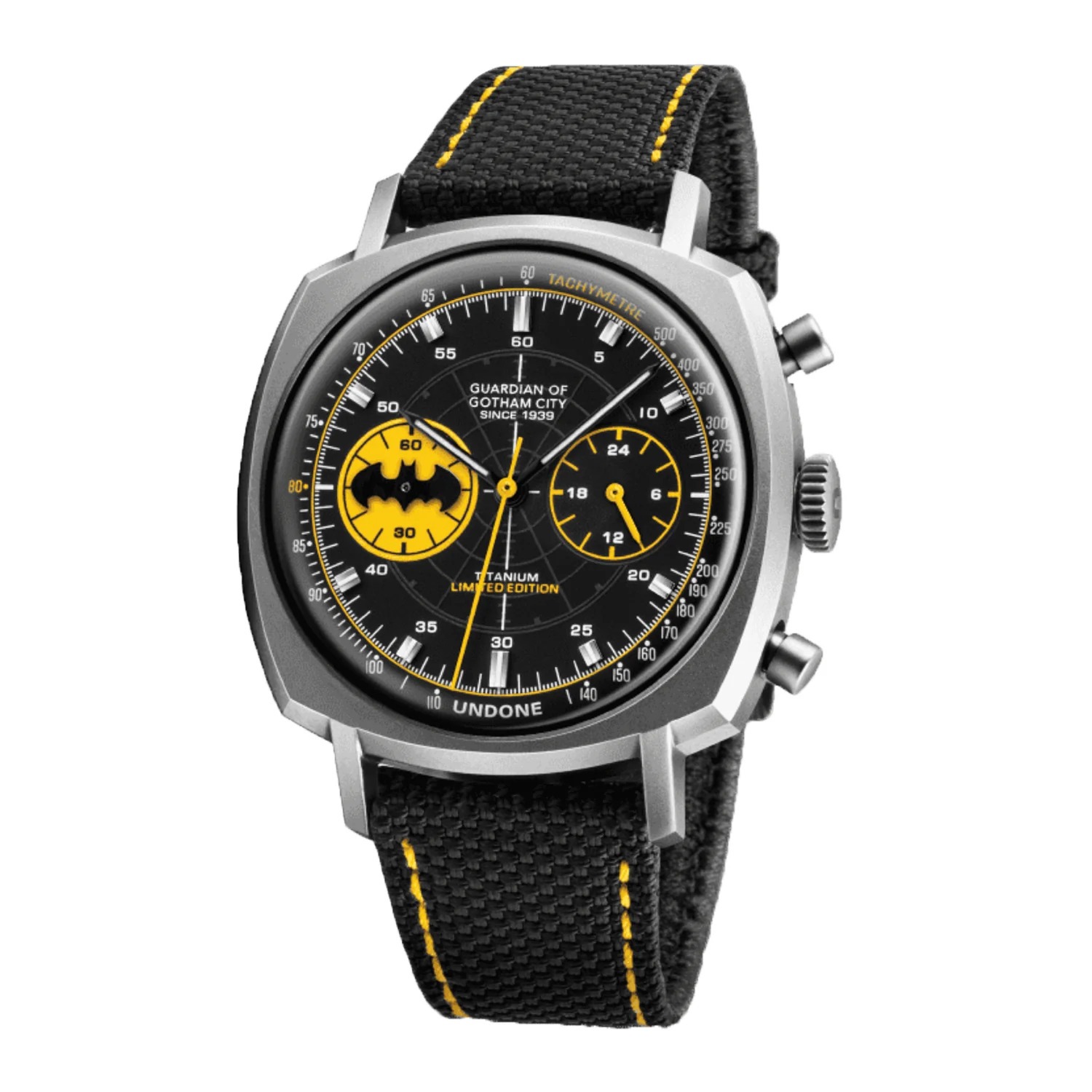 UNDONE Batman Chronograph Caped Crusader 80 years Anniversary Limited ...