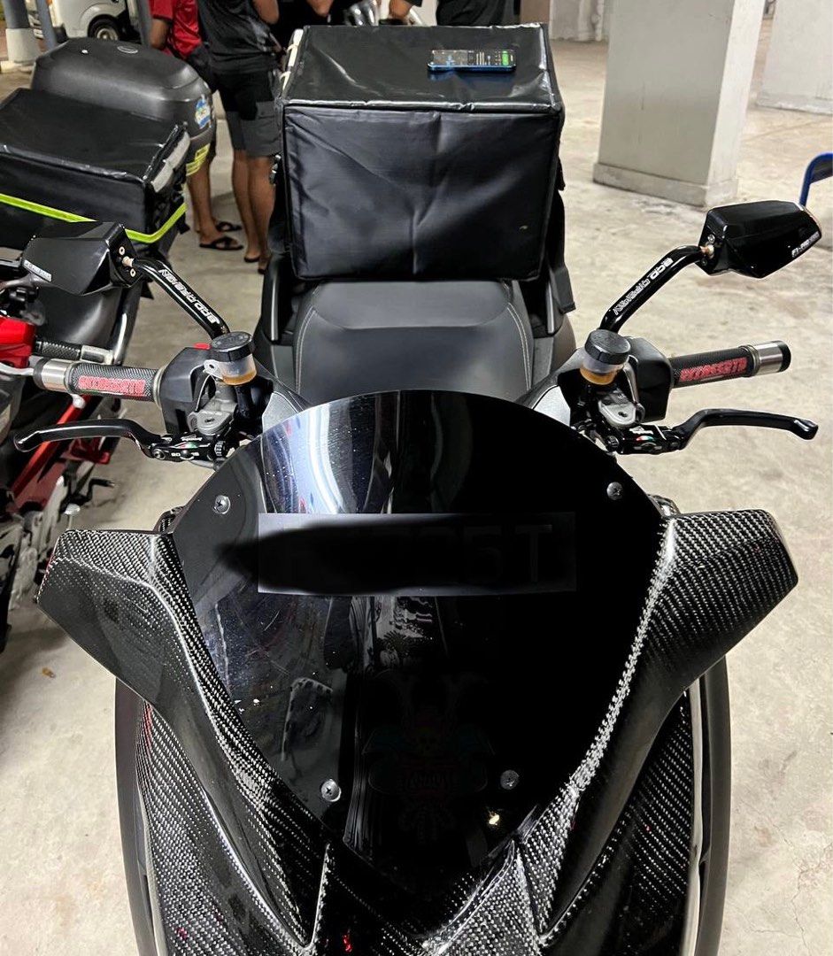 UNIVERSAL BCD DESIGN SIDE MIRRORS (F1 - PRO SERIES) XMAX TMAX NMAX ...