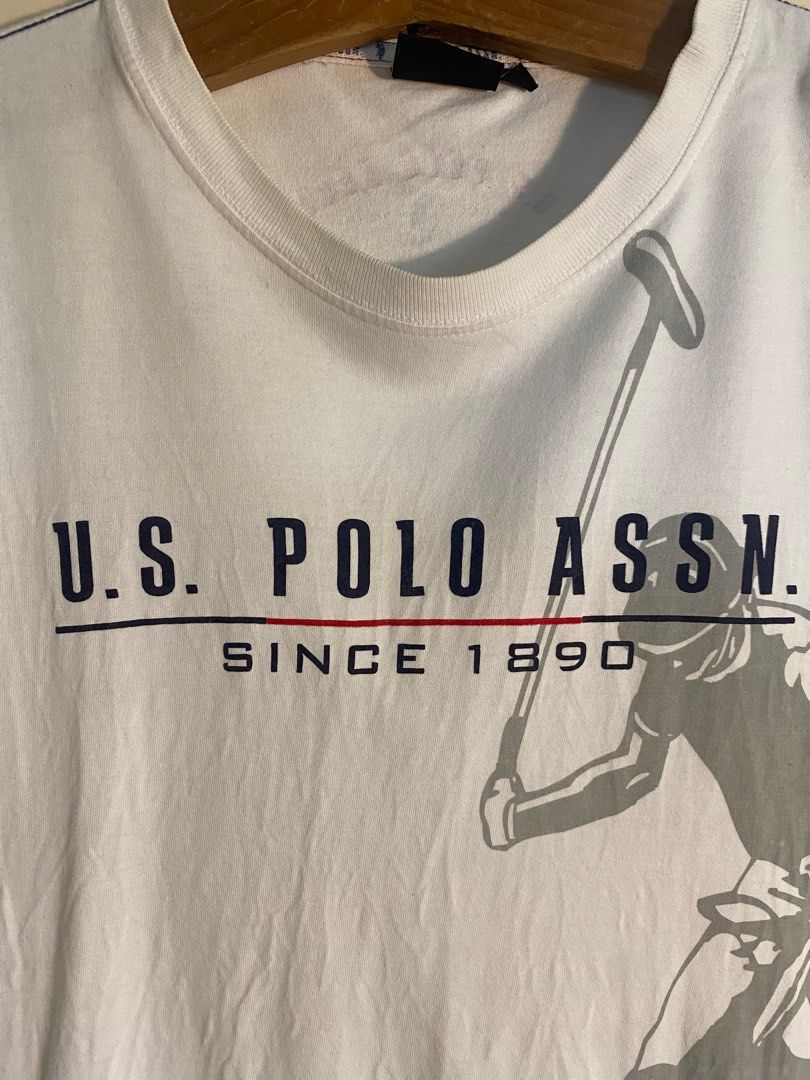 U.S Polo Assassin White Shirt on Carousell