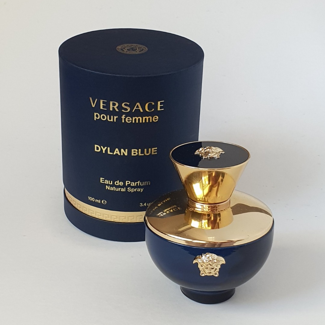 VERSACE Dylan Blue Pour Femme Eau De Parfum / Perfume 100ml, Beauty & Personal Care, Fragrance ...