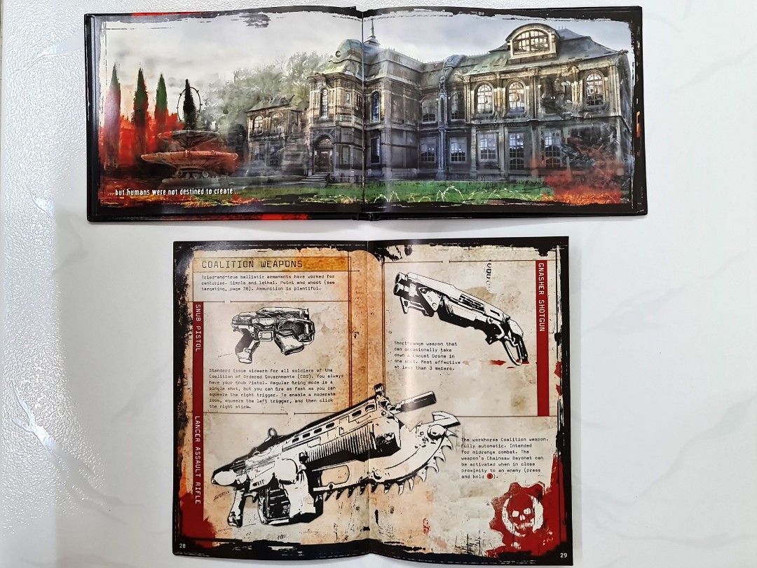 Video Game for Xbox 360 : Gears of War Limited Collectors Edition c/w ...