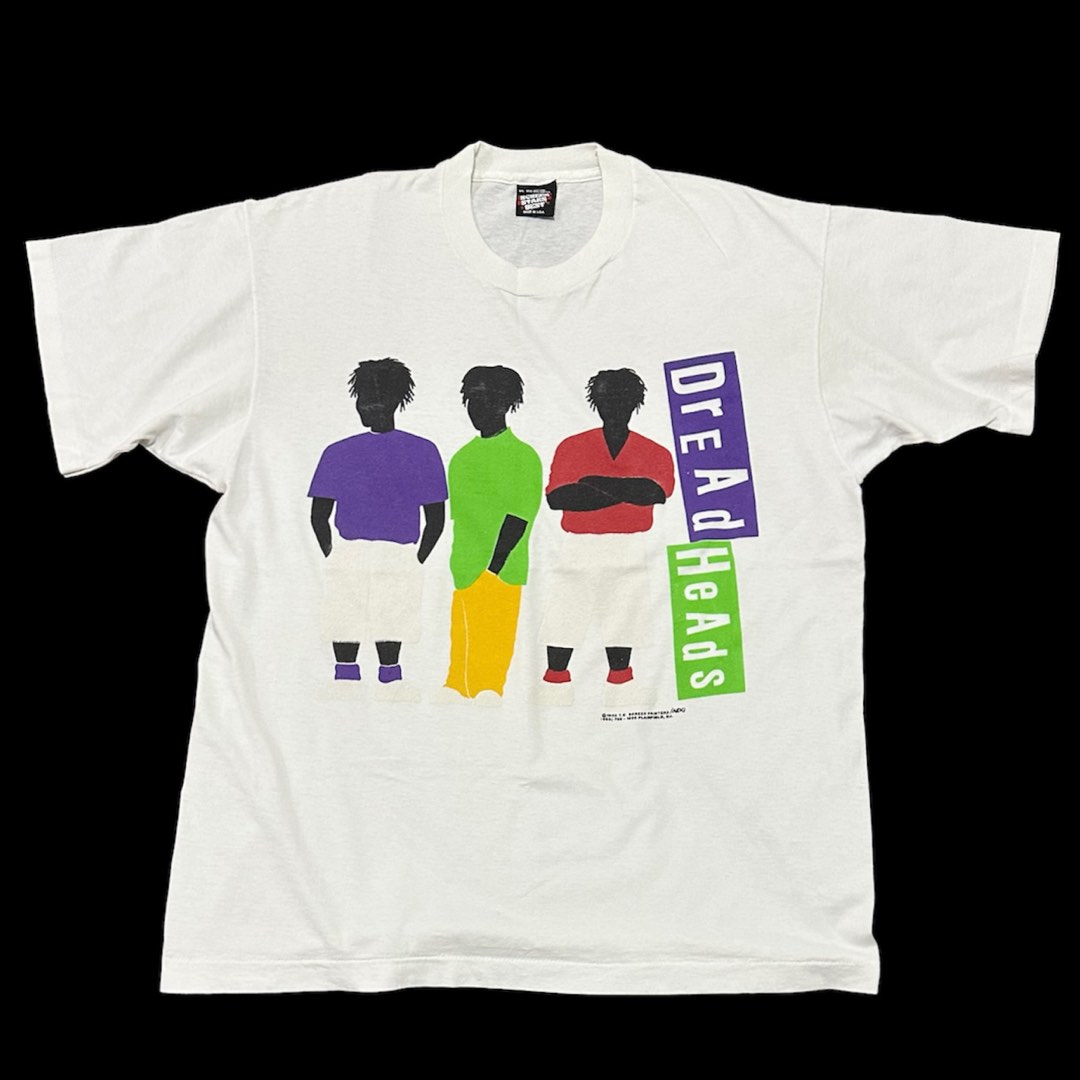 Vintage 90s Dread Heads, Men's Fashion, Tops & Sets, Tshirts & Polo ...