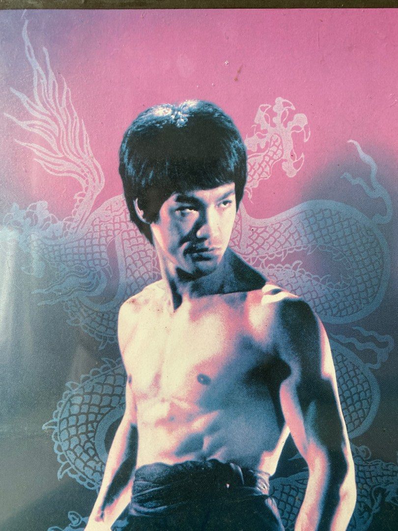 Vintage Bruce Lee poster, Furniture & Home Living, Home Decor, Wall ...
