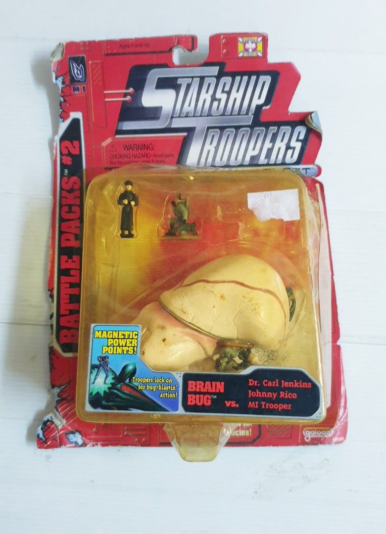 vintage galoop micro machines starship trooper brain bug, Hobbies ...