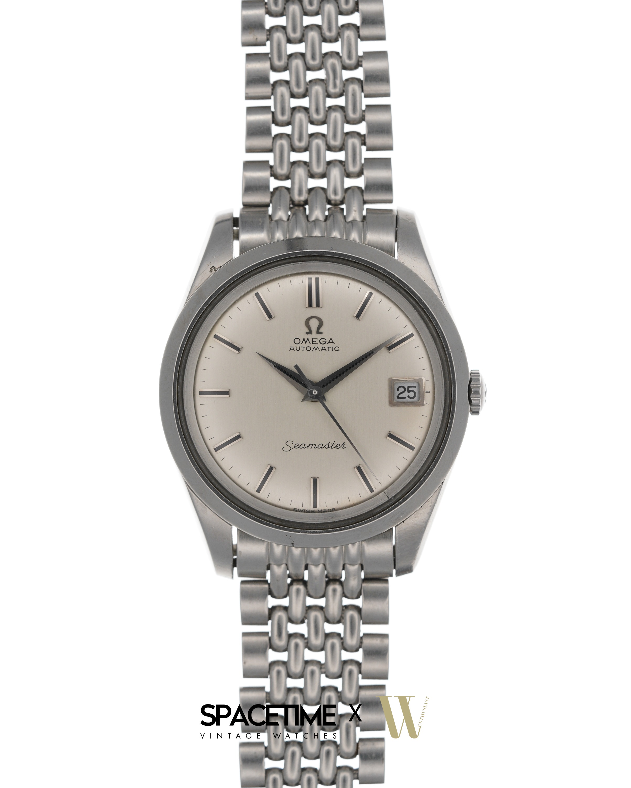 Vintage Omega Seamaster 166.010, Luxury, Watches on Carousell