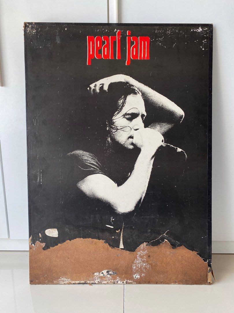 Vintage Pearl Jam poster, Furniture & Home Living, Home Decor, Wall ...