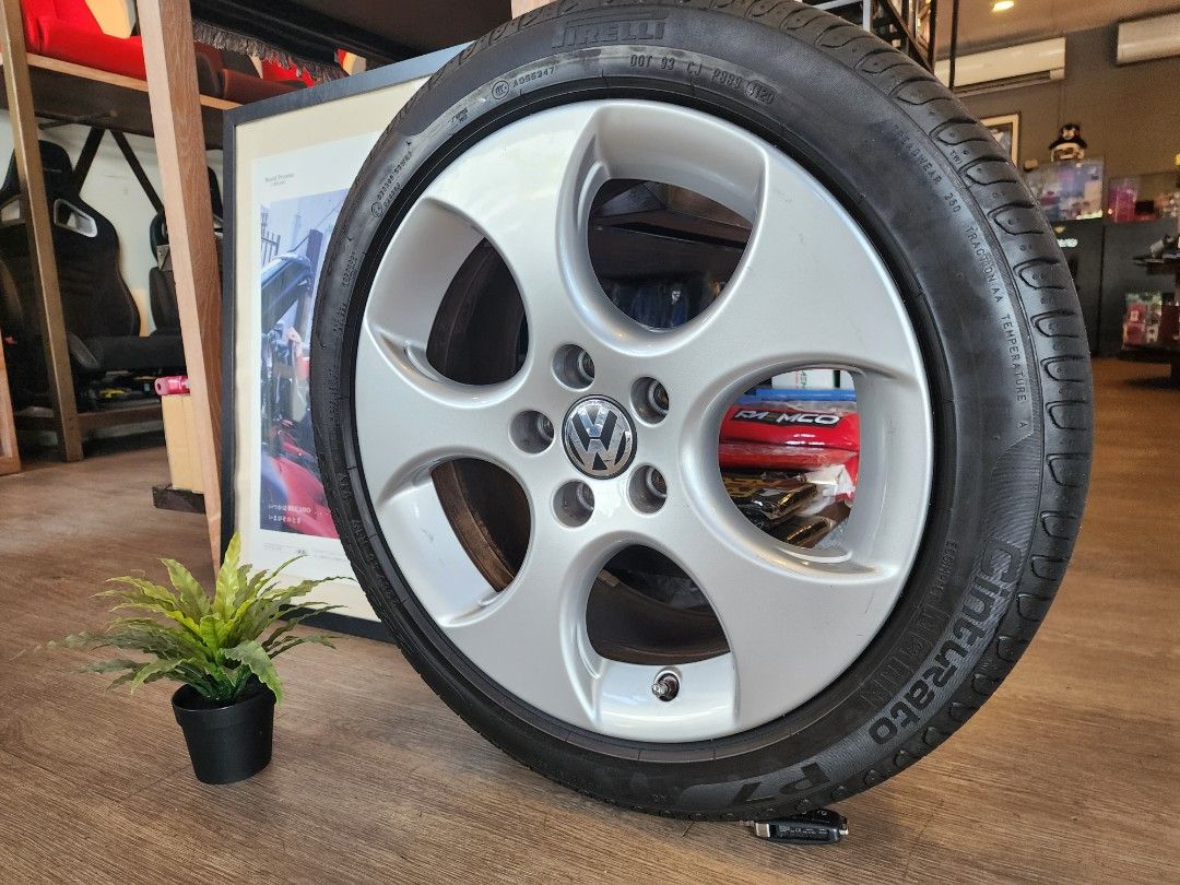 Volkswagen Golf GTi MK5 Original Rims (Wheel Set Only) No Tyres., Car ...