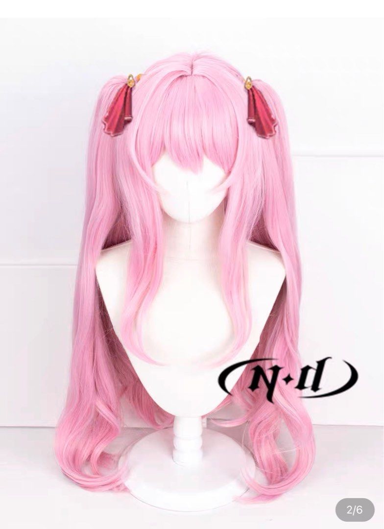 With weapon. Yuni NIKKE cosplay full set with wig and weapon, Hobbies ...