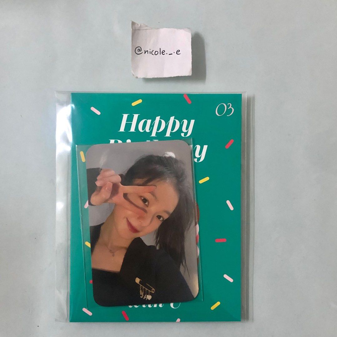 [WTS] RED VELVET Irene birthday card (sealed), Hobbies & Toys ...