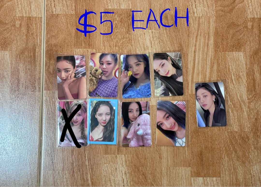 WTS Twice photocards selfie POB summer night ready to be formula of love between 1&2 album Jihyo ...