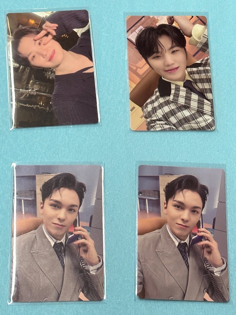 [WTS/WTT] fml album pcs (cheol scoups coups minghao hao shua joshua han jeonghan wonwoo wonu ...