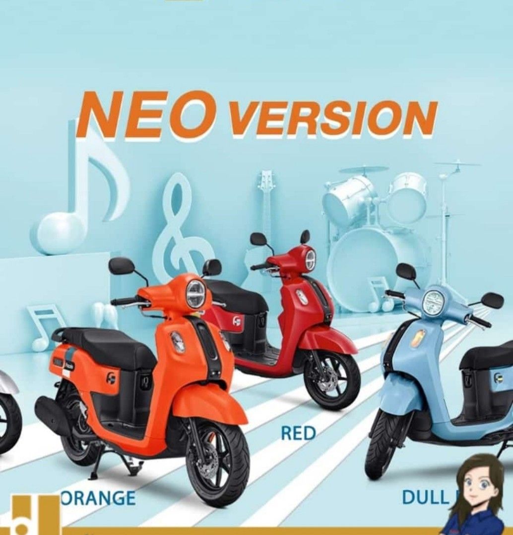 YAMAHA NEW FAZZIO NEO, Motor di Carousell