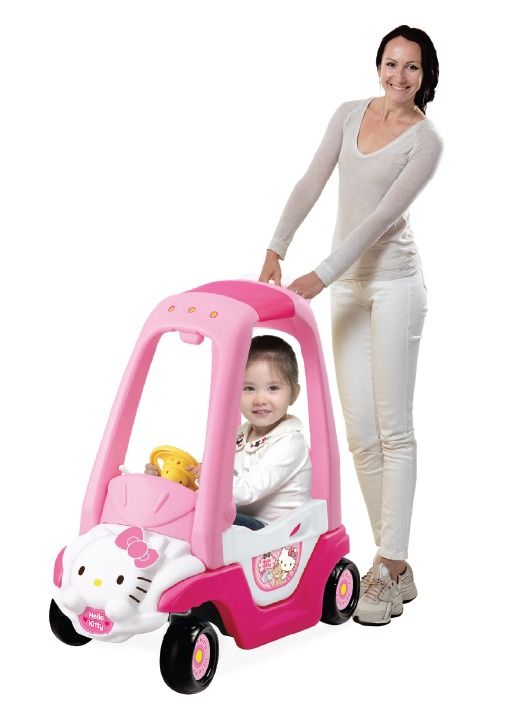 Hello Kitty Ride On Coupe, Hobbies & Toys, Toys & Games on Carousell