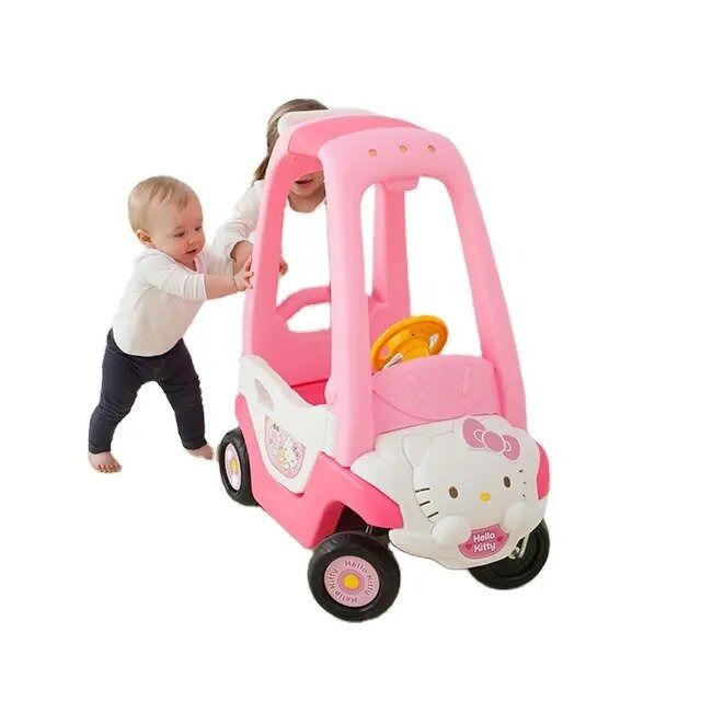 Hello Kitty Ride On Coupe, Hobbies & Toys, Toys & Games on Carousell