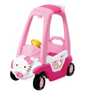 Hello Kitty Ride On Coupe, Hobbies & Toys, Toys & Games on Carousell
