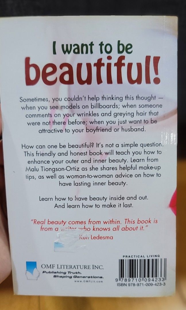 You're Beautiful But You Can Be Stunning Inside and Our Malu Tiongson-Ortiz, Hobbies & Toys ...