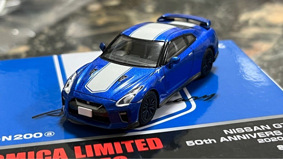 1/64 Tomica Tomytec TLVN NISSAN GT-R R35 50th Anniversary Edition / Hotwheels, Hot wheels ...