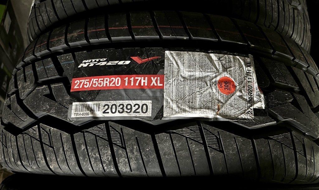 275-55-r20 Nitto 420V Brandnew tire made in Japan on Carousell