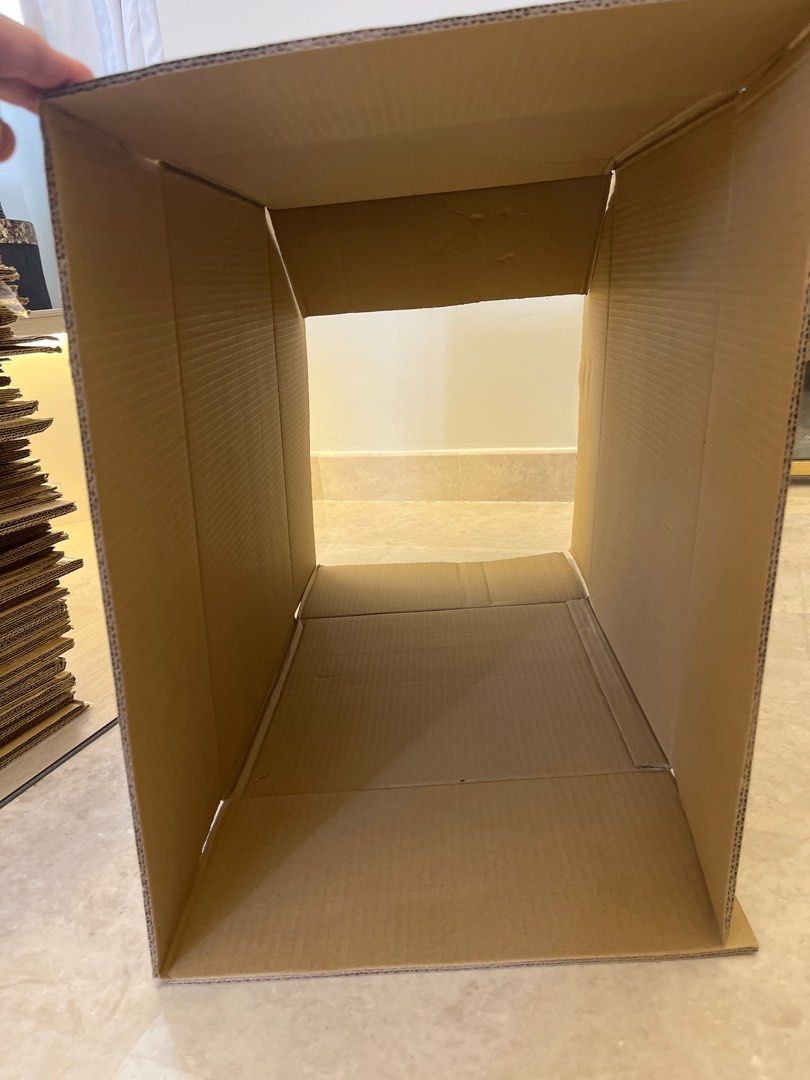 43 used carton boxes - used once, Furniture & Home Living, Home ...