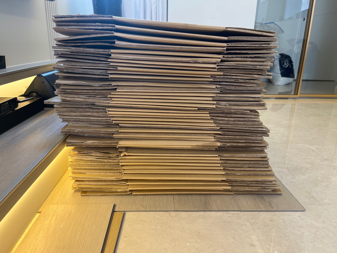 43 used carton boxes - used once, Furniture & Home Living, Home ...