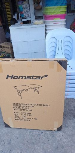 6FT HAMSTAR FOLDING TABLE - To Baclaran Paranaque, Furniture & Home ...